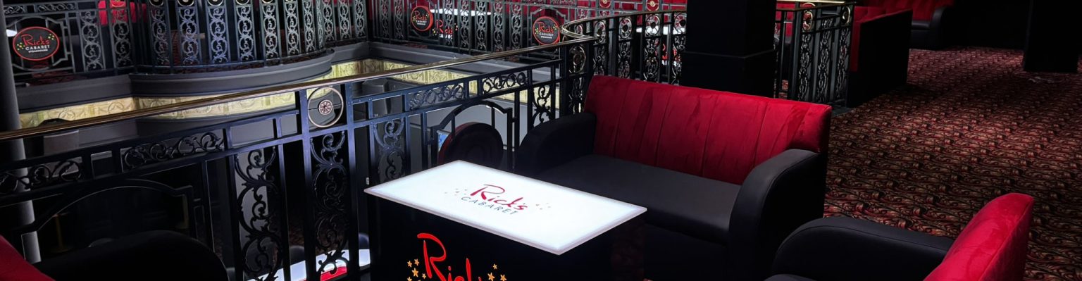 Rick's Cabaret | Cabaret Menu